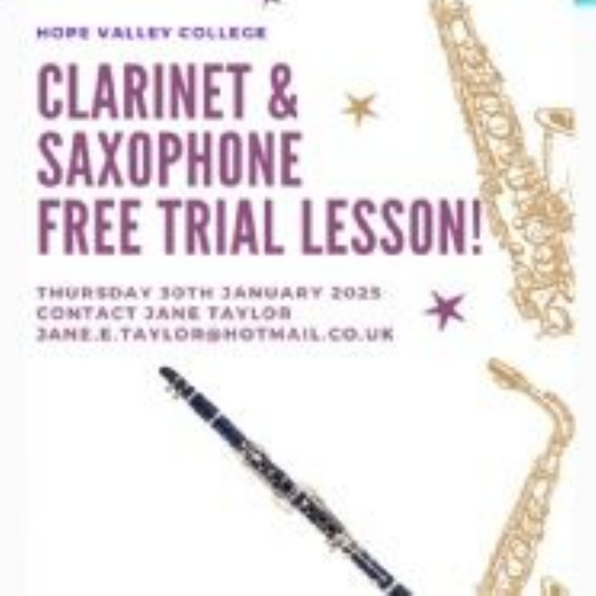 Hope Valley College - Clarinet & Saxophone Lessons - Free Trial